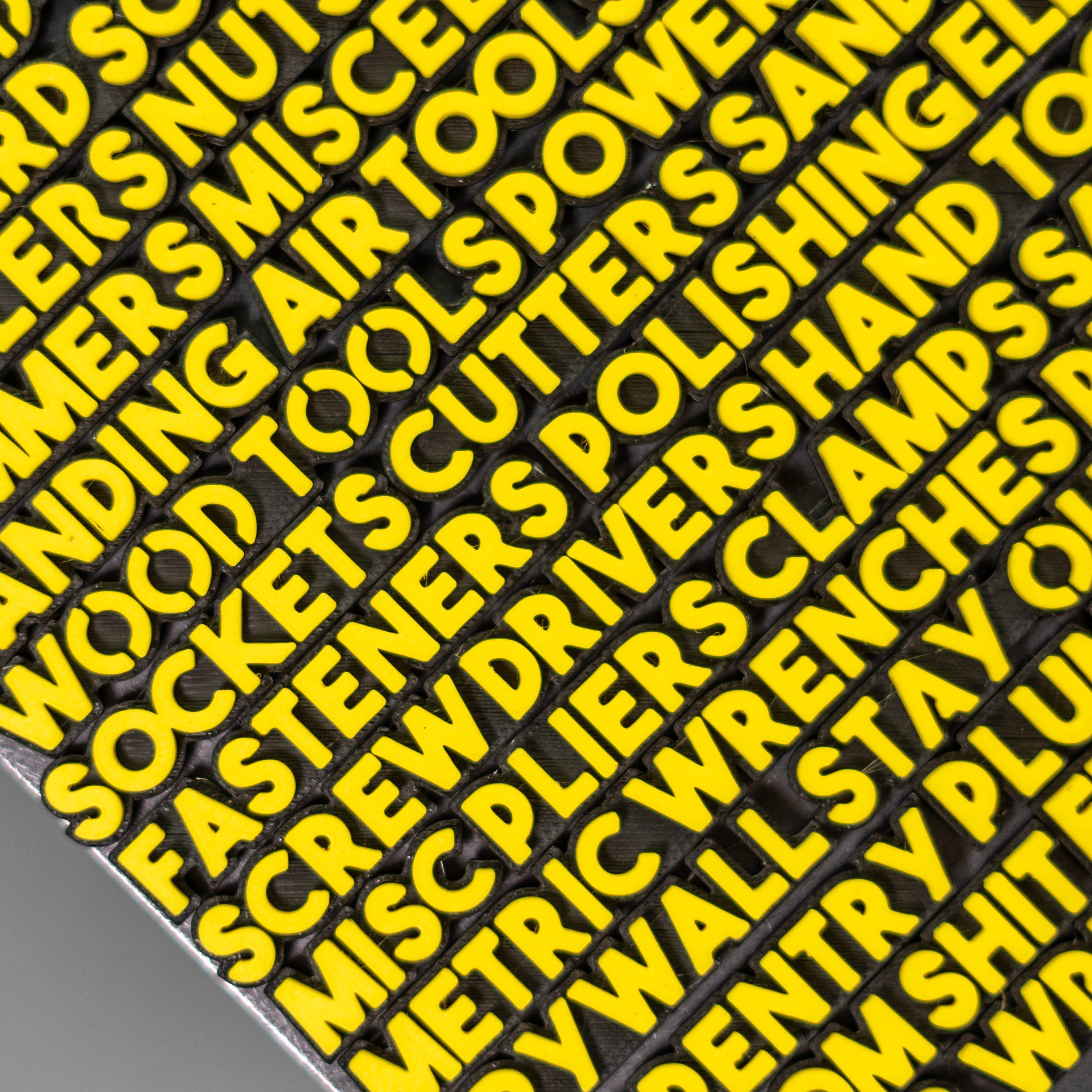 ToolboxEmblems.com - Magnetic Garage Emblems - Organize Your Space ...