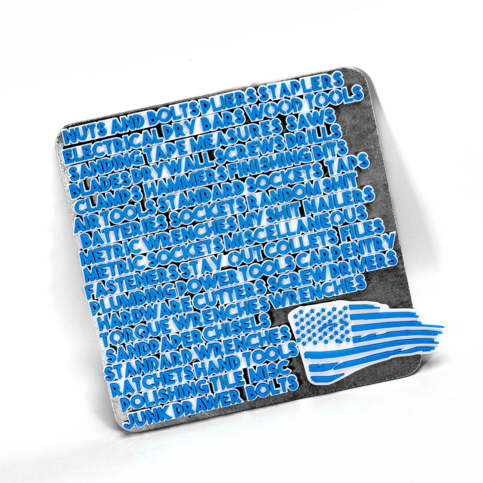 ToolboxEmblems.com - Magnetic Garage Emblems - Organize Your Space ...