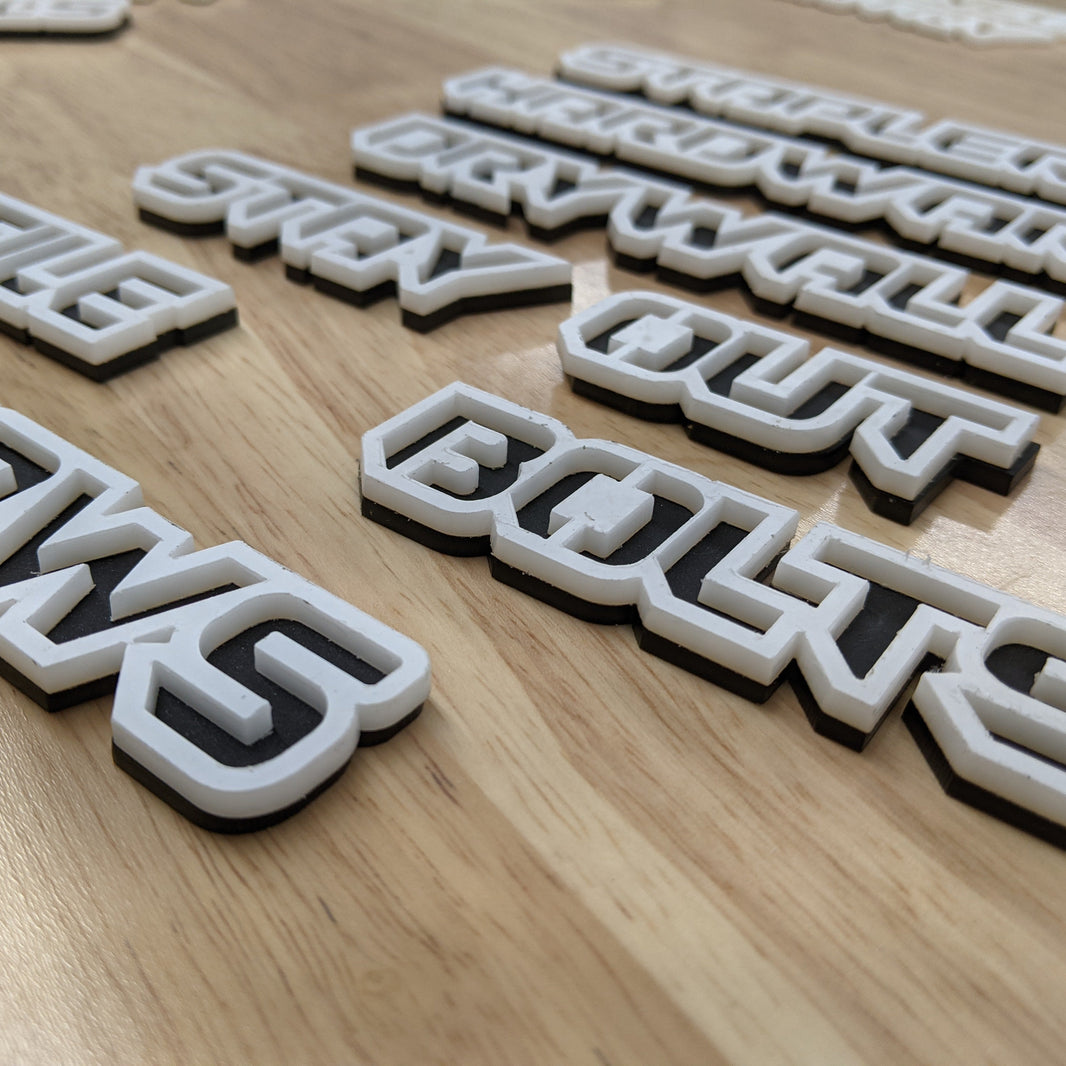 Magnetic Emblems – Toolbox Emblems